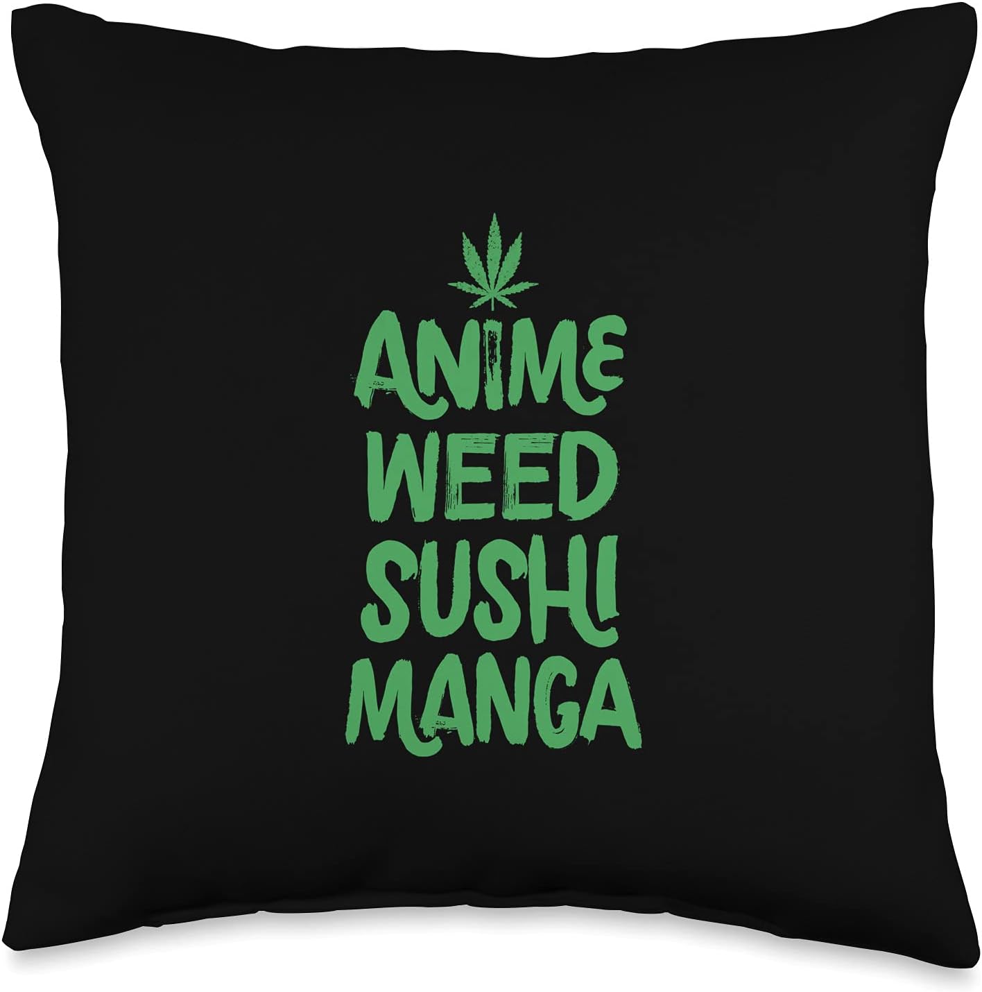Amazon.com: Anime Weed Sushi Manga Marijuana Leaf Cannabis Funny Japan ...