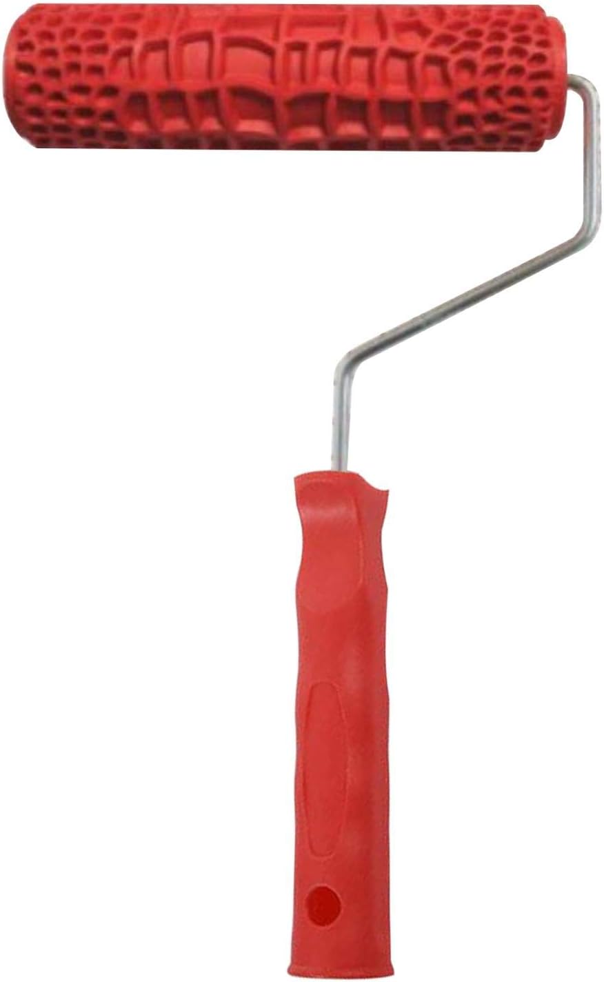 Amazon.com: Faddare Embossed Paint Roller for Walls, 7 Inch 3D ...