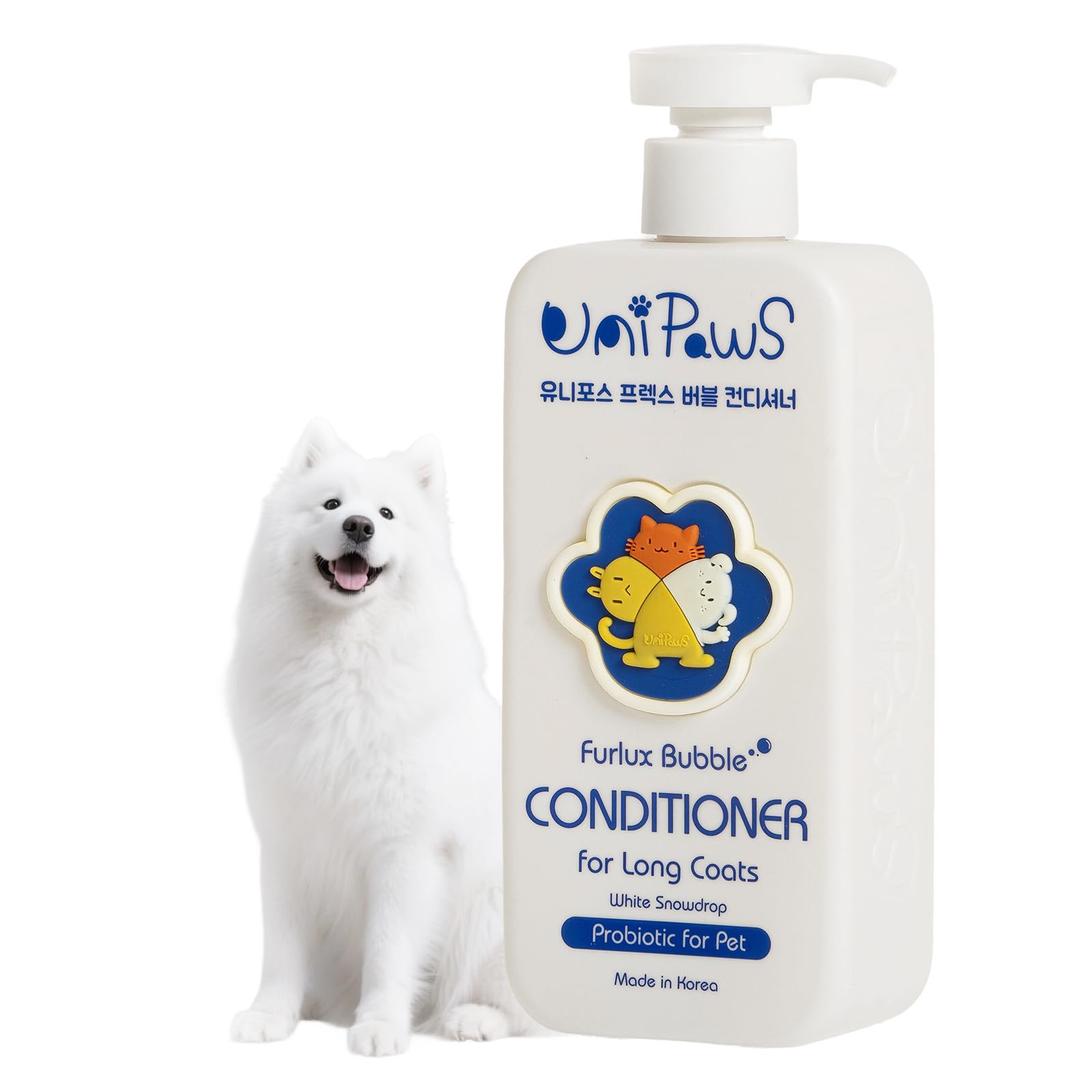 Snapklik.com : Unipaws Biotin Long-Haired Dog Conditioner Volumizing ...
