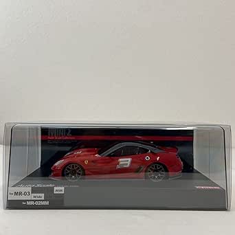 Amazon.co.jp: MINI-Z Ferrari 599XX Red #3 Kyosho Minute Racer ASC Auto ...