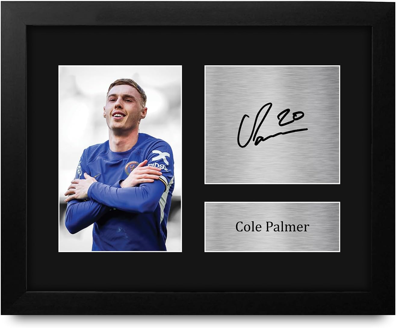 Amazon.com: HWC Trading Cole Palmer Chelsea Framed Gifts Printed Signed ...