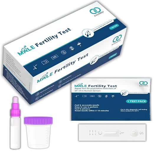 Koshbio Male Fertility Test Kit for discreet hometest/selftest ...