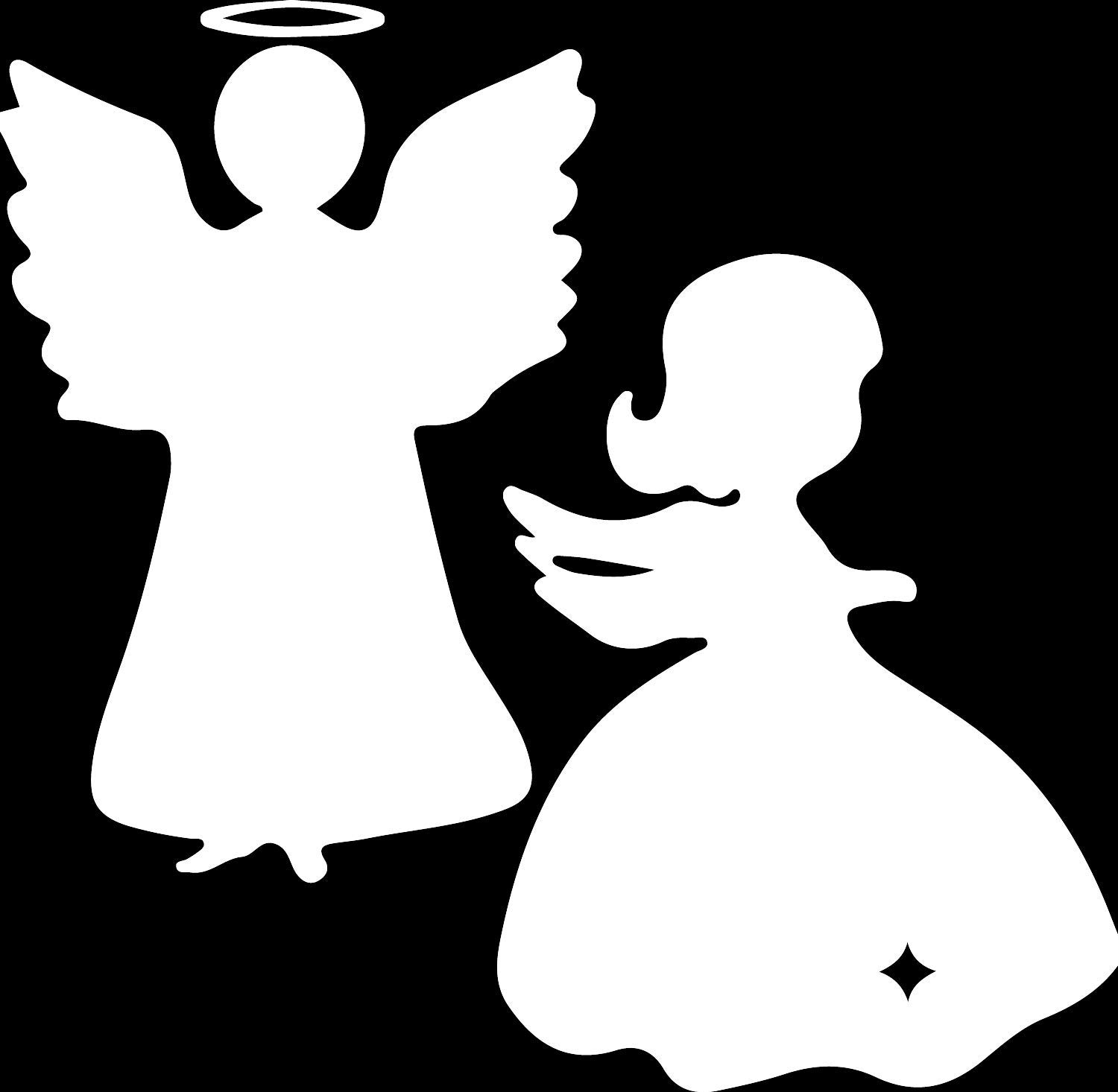 Simple Angel Silhouette