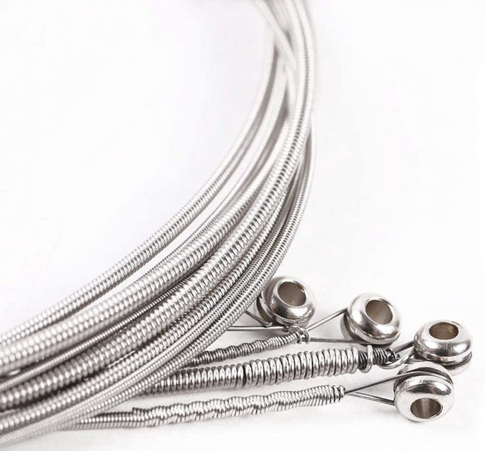 Snapklik.com : Jiayouy 5 Strings/Set Stainless Steel 5 String Bass Strings