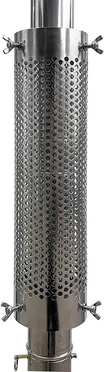 Amazon.com: Tent Chimney Stove Pipe, 100x400mm Stainless Steel Firewood ...