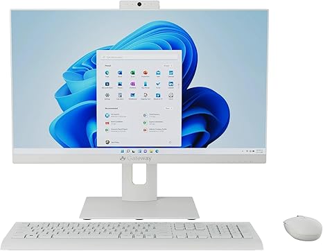 Amazon.com: Gateway 23.8" FHD All-in-One Desktop, Intel Pentium Silver ...