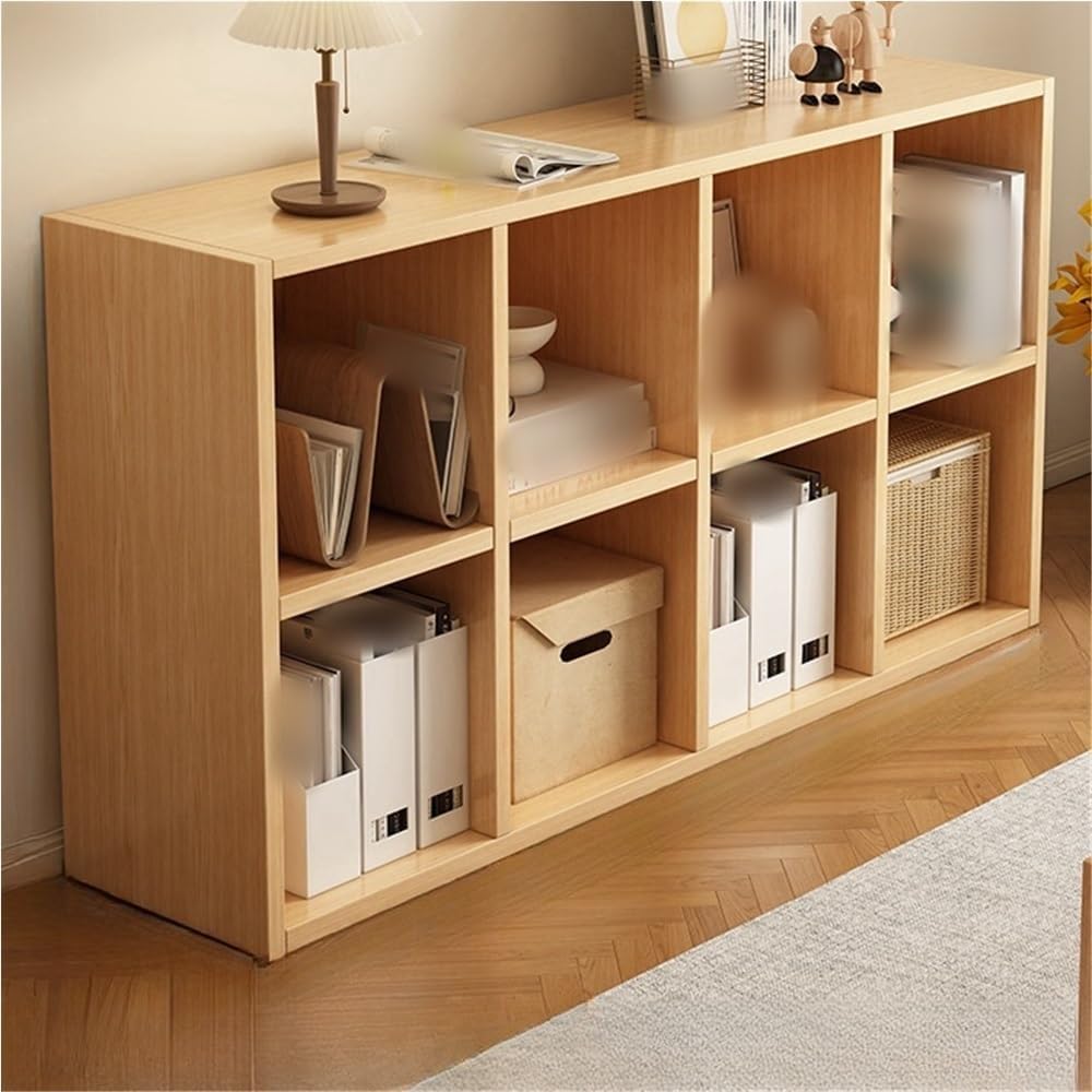 Amazon.com: Leewertyu Bookshelf, 2 Shelf Bookcase, Short Book Shelves ...