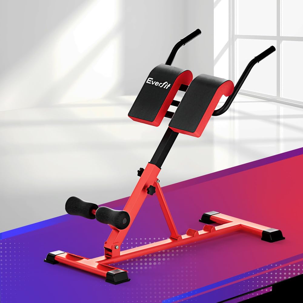 Everfit Weight Bench Multi Station Press Barbell Home Gym Roman Chair ...