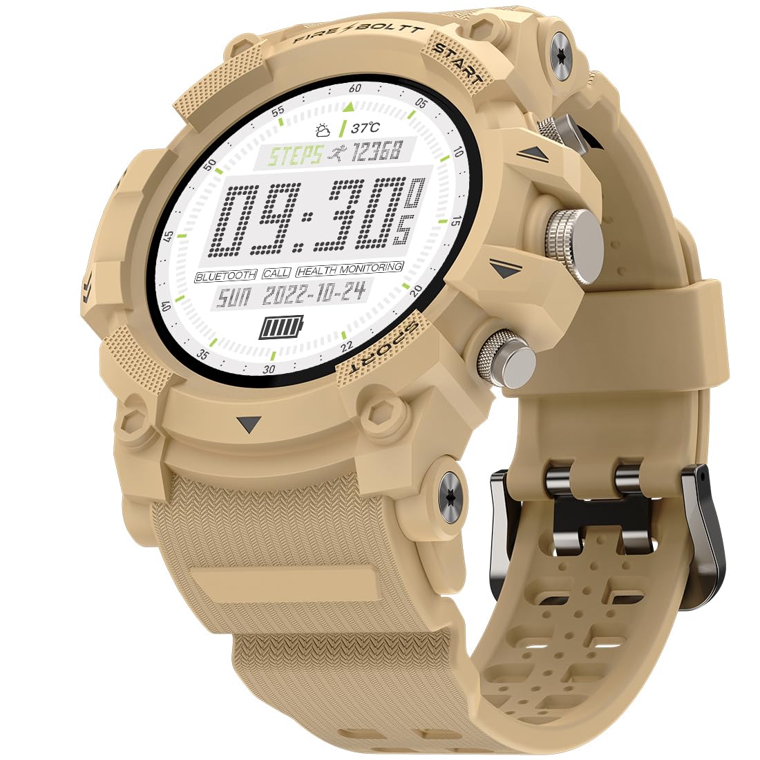 Fire-Boltt Expedition Smartwatch 1.39" Full Touch GPS Tracking Smart ...