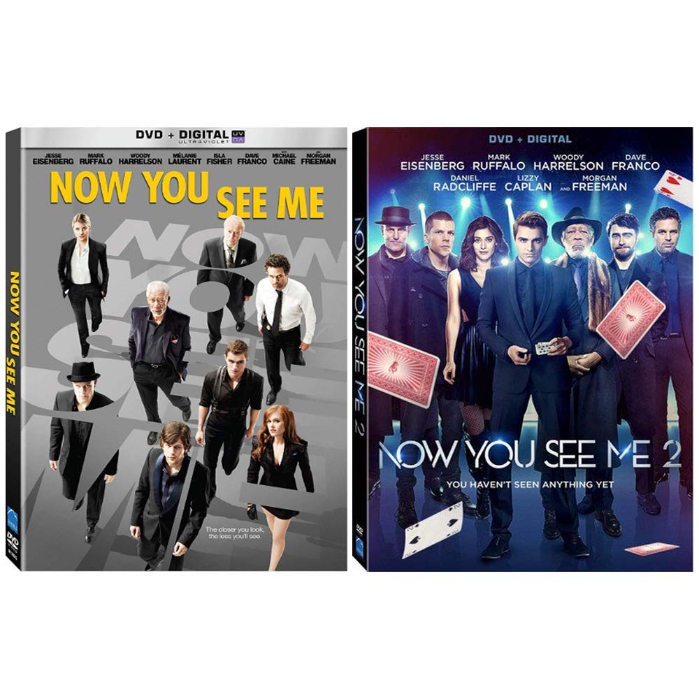 Amazon.com: Now You See Me: Complete Movies 1 & 2 DVD Collection ...