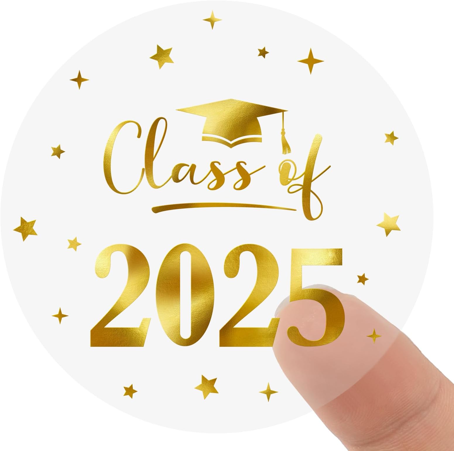 Amazon.com: Lucleag 360PCS Golden Graduation Envelope Seals Stickers ...