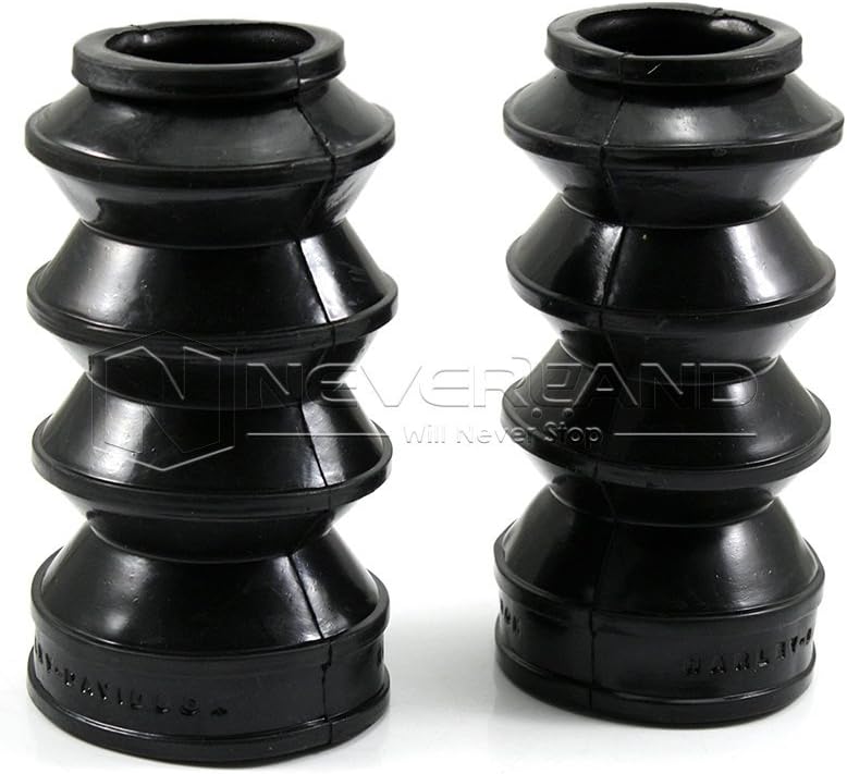 Amazon.com: Maxry(TM) 39mm Motorcycle Rubber Front Fork Boots Shock ...