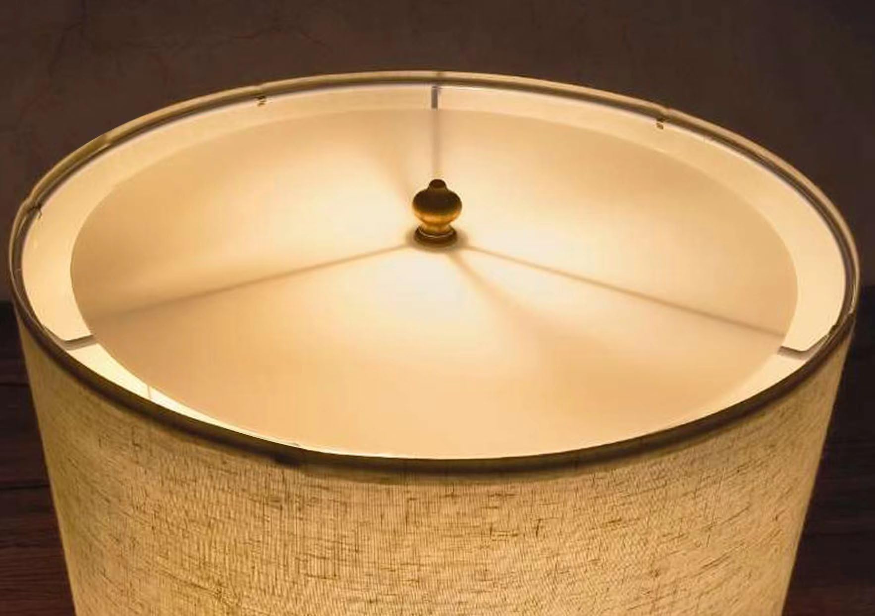 15.5" Round Diffuser Translucent frosted White (will Soften Light from ...