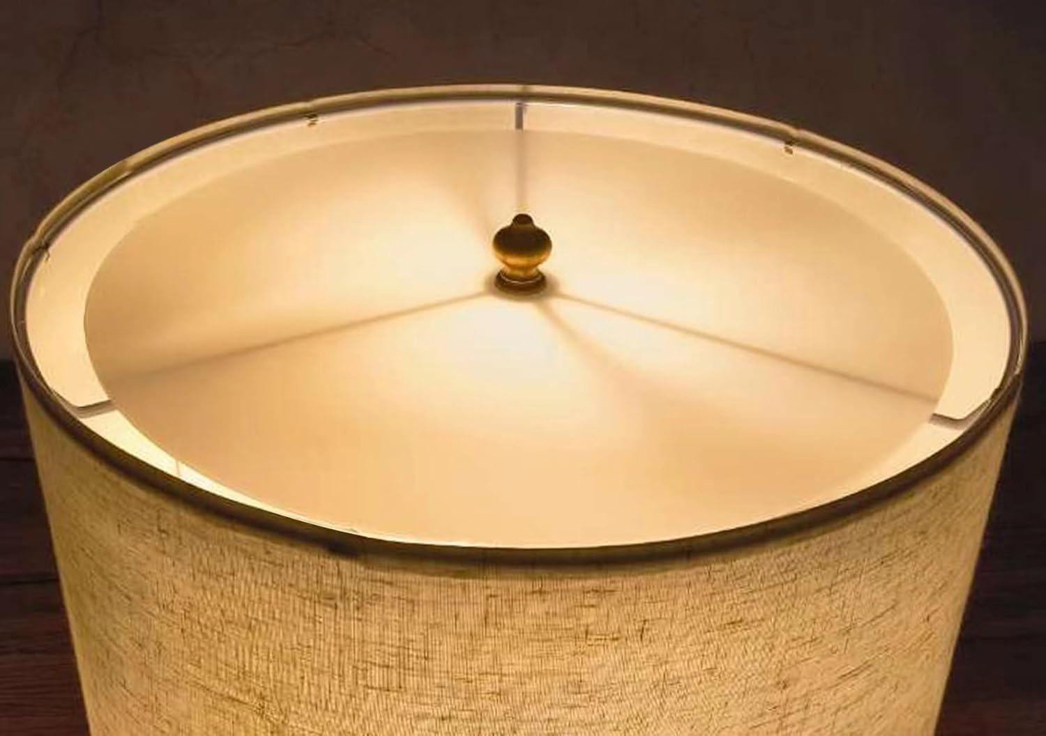 Awclub Round Lampshade Diffuser, 8.5" Diameter with 3/8" Center Hole ...
