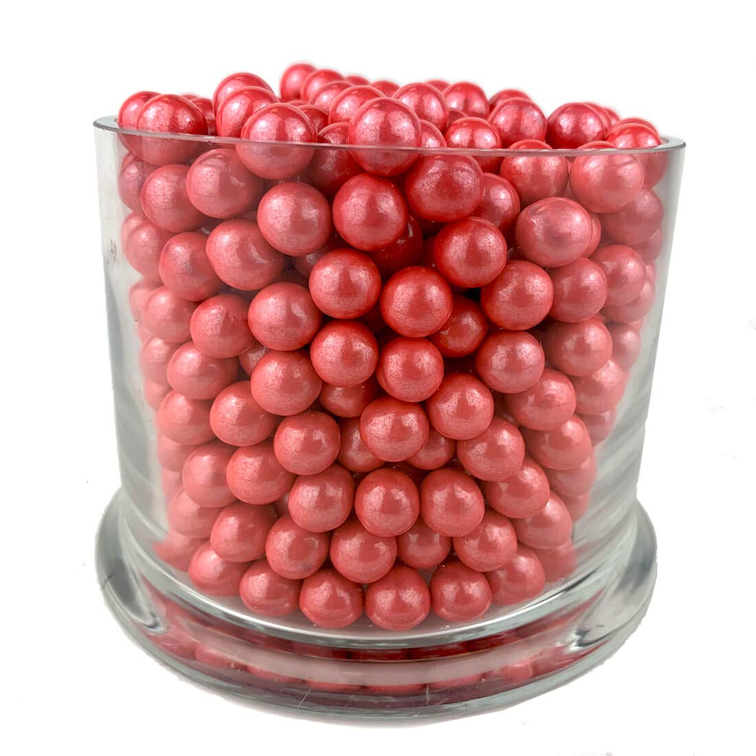 Coral Colored Candy Buffet