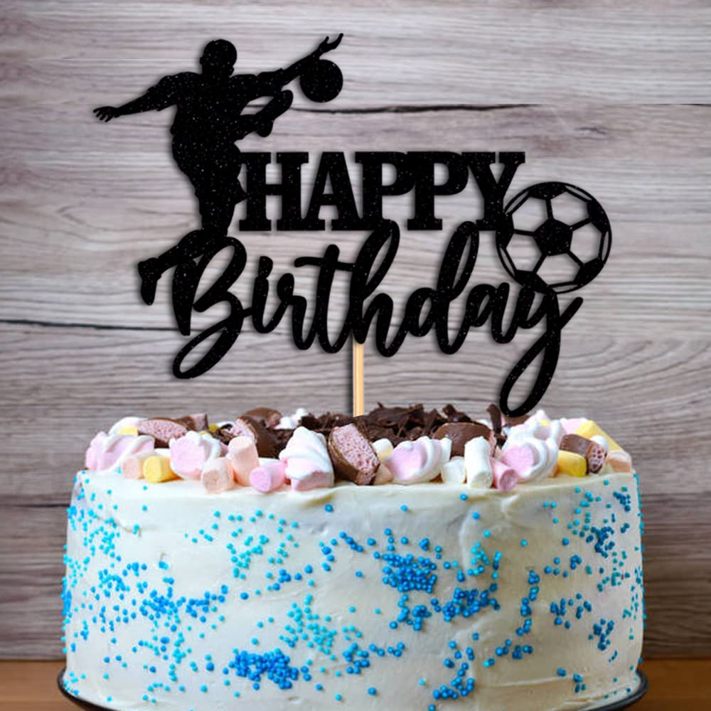 Snapklik.com : Db11 Soccer Happy Birthday Cake Topper-Happy Birthday ...