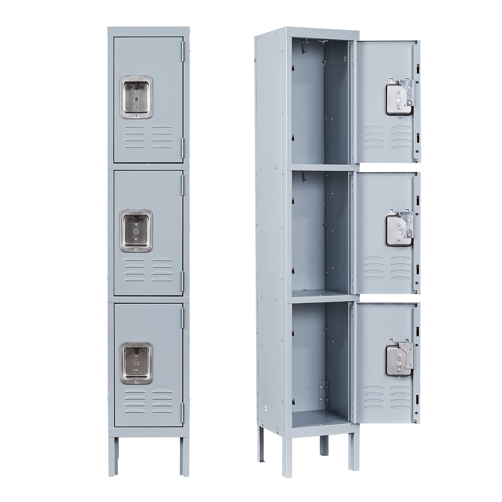 Buy SISESOL Metal Lockers for Employees Locker Storage Cabinet Office ...