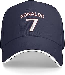 Amazon.com: Kbjfovdmx Football #7 Ronaldo Unisex Baseball Cap Sandwich ...