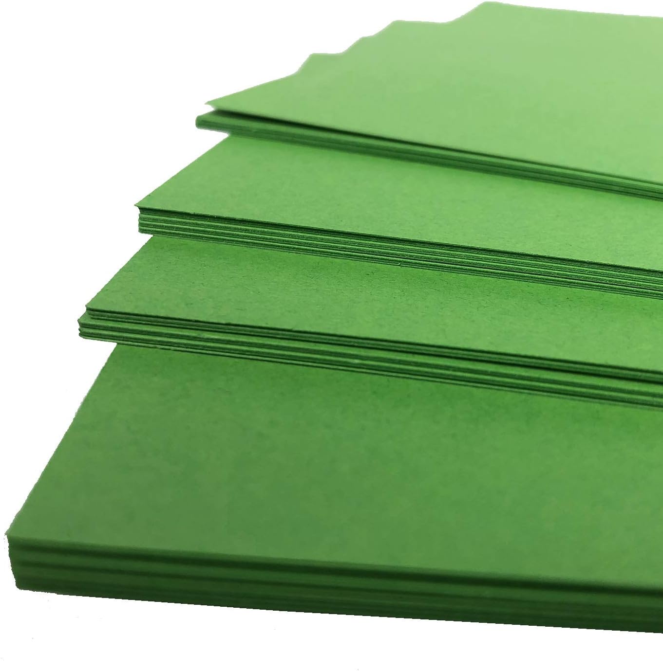 Papier cartonné vert A3-180 g/m² - 20 feuilles - Cartes d'artisanat ...