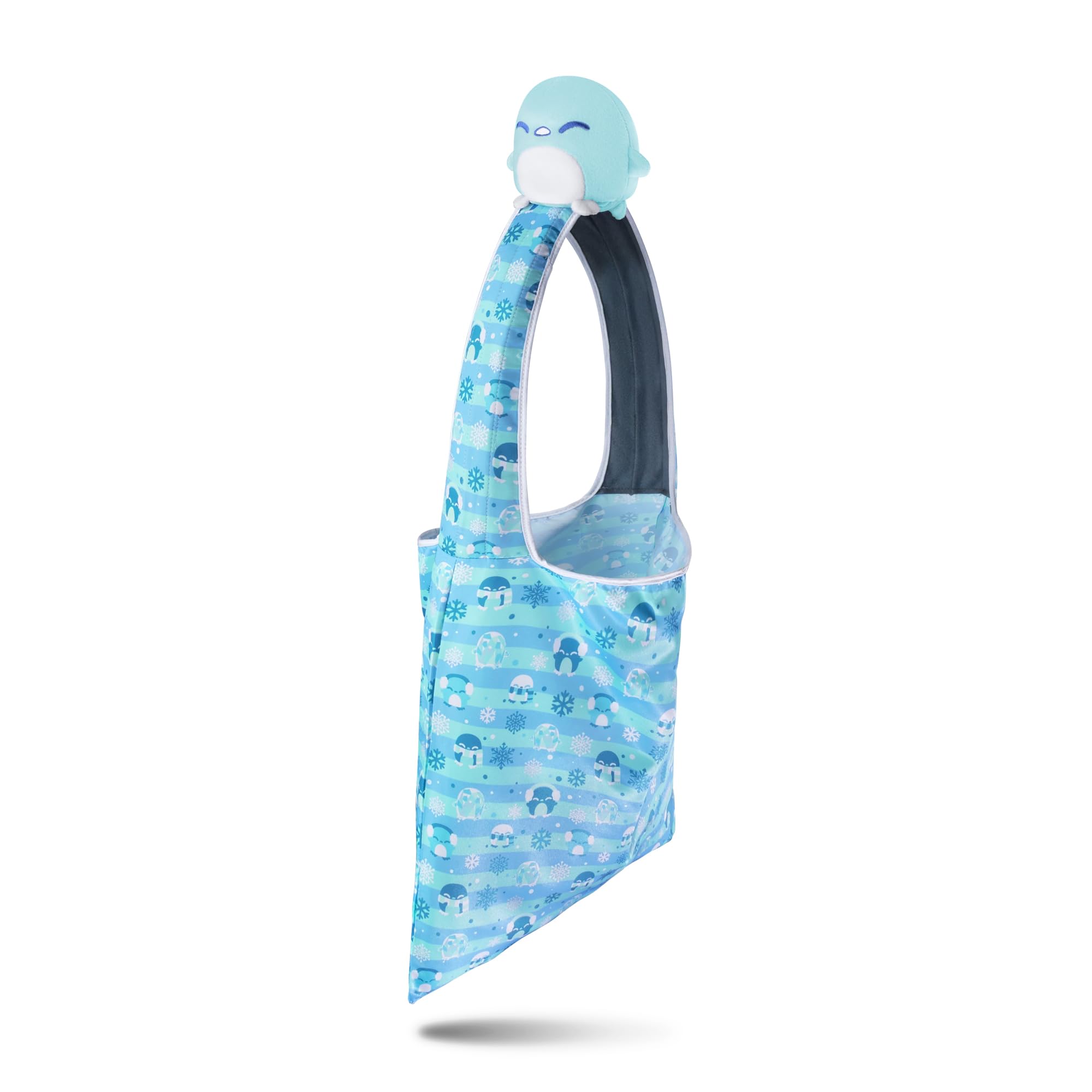 Snapklik.com : Plushie Tote Bag - Holiday Snowflake Penguin - From The ...