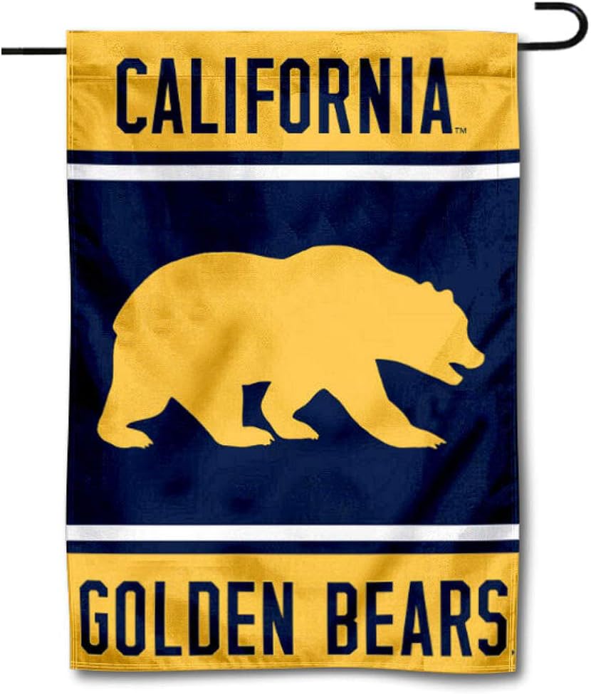 Amazon.com : Cal Berkeley Golden Bears Garden Banner Flag : Sports ...