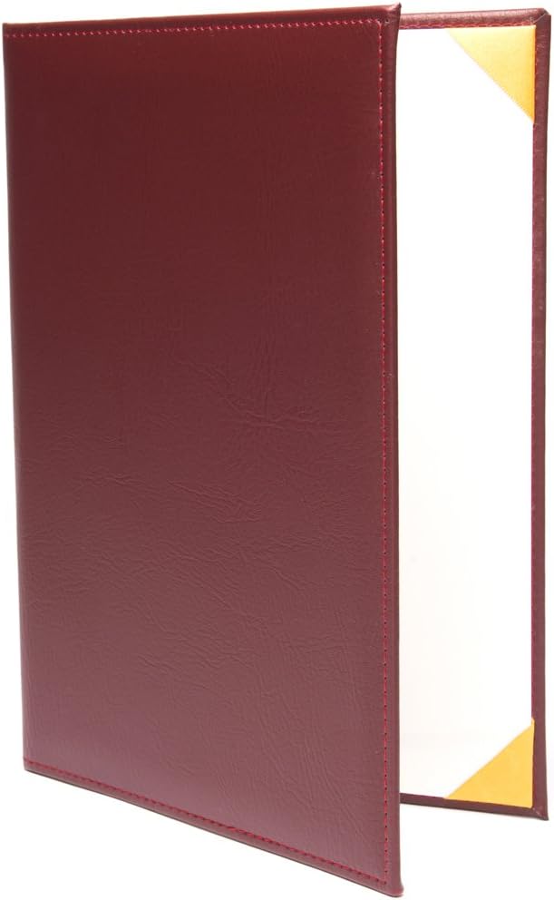 Certificate Holder/Presentation Folder (Maroon) : Amazon.co.uk ...