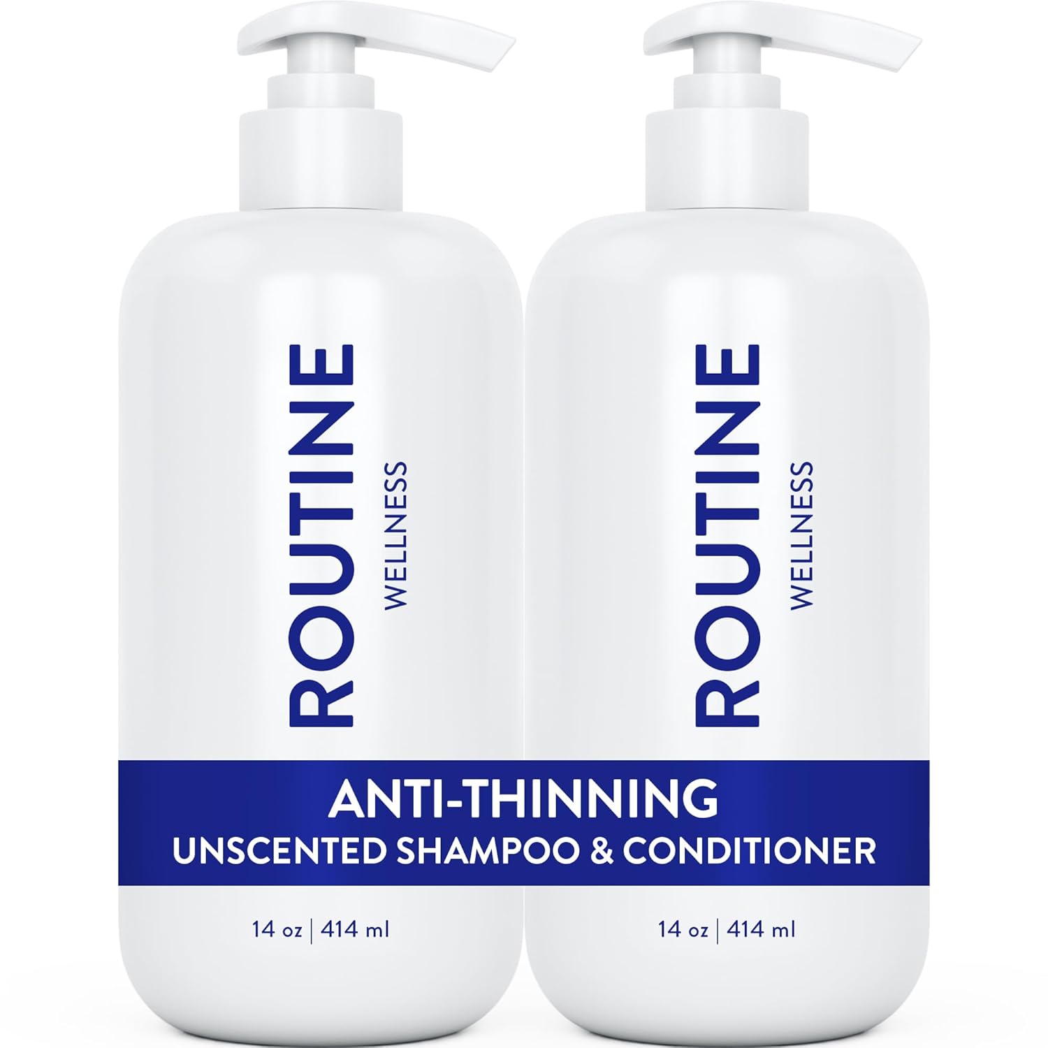 Amazon.com : Routine Wellness Anti-Thinning Shampoo and Conditioner Set ...