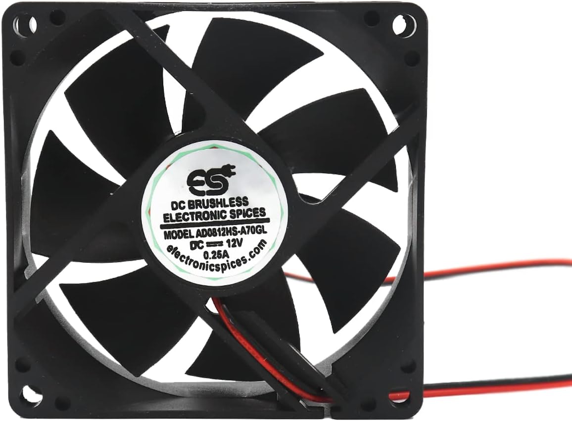 Electronic Spices 9025 3.5 inch (90x90x25mm) Brushless 24V DC exhaust ...