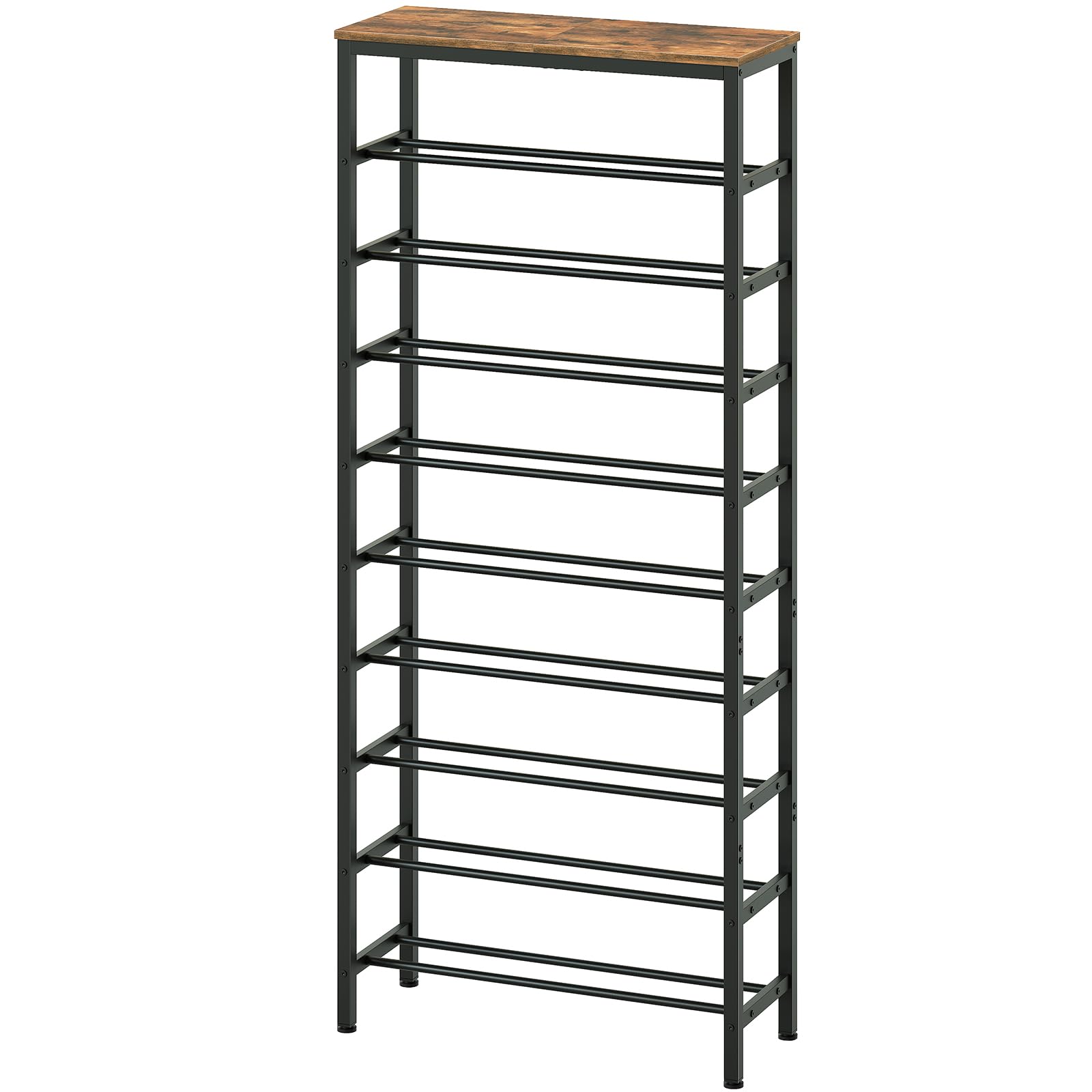 Amazon.com: YATINEY Tall Shoe Rack, 10 Tier Large-Capacity Shoe Storage ...