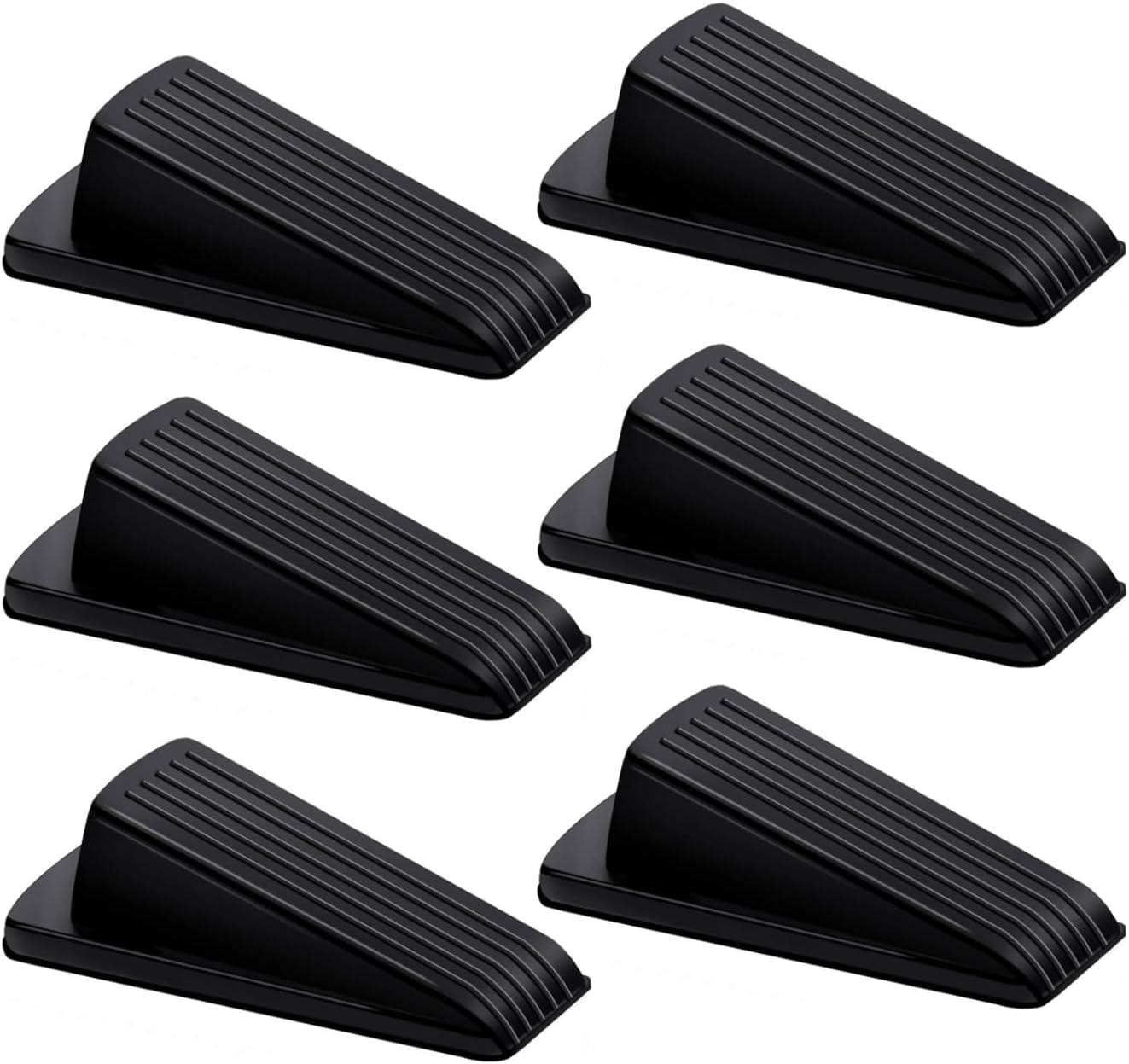 Amazon.com: Lesunsul Door Stop, Door Stopper, Door Wedge, 6 Pack Rubber ...