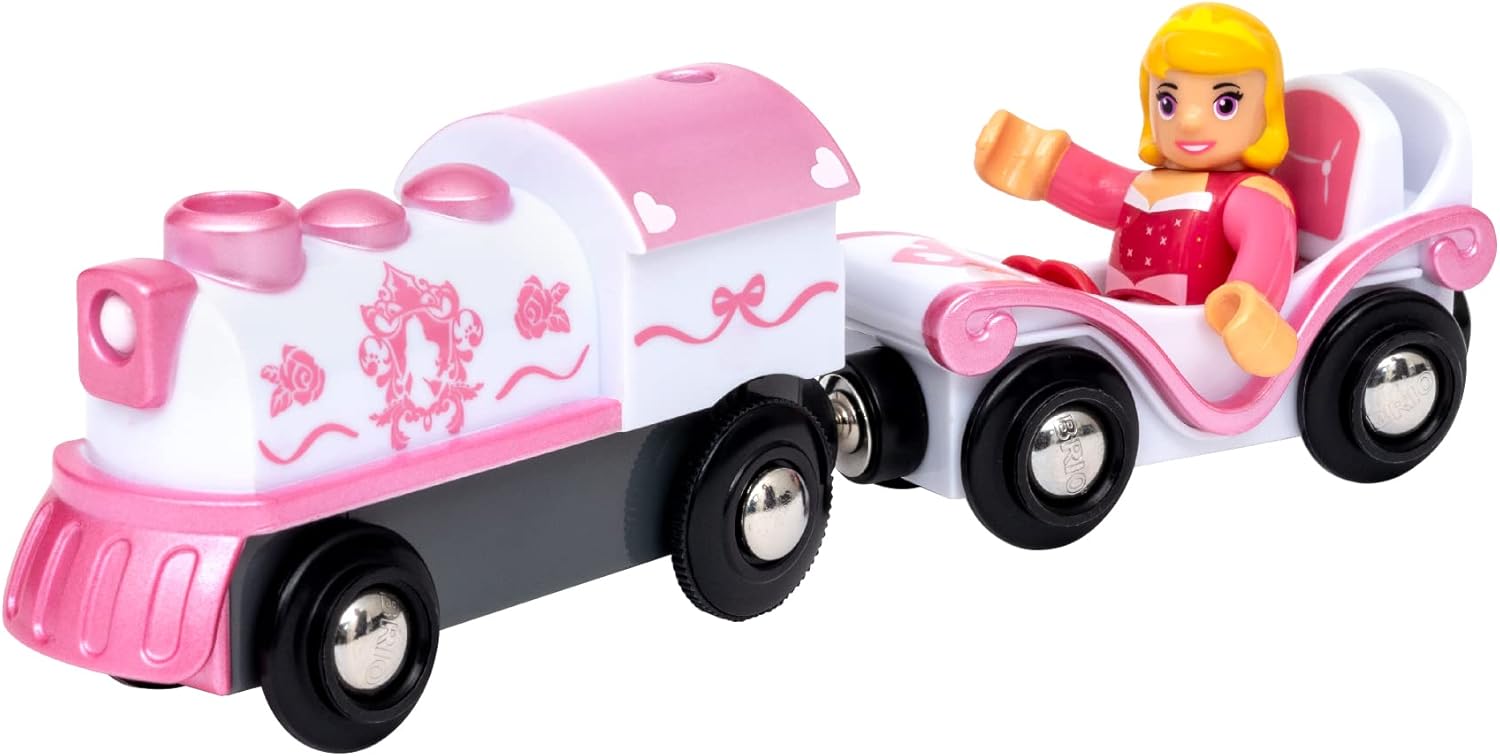 Buy BRIO Disney Princess – 32257 Sleeping Beauty Battery Train | Train ...