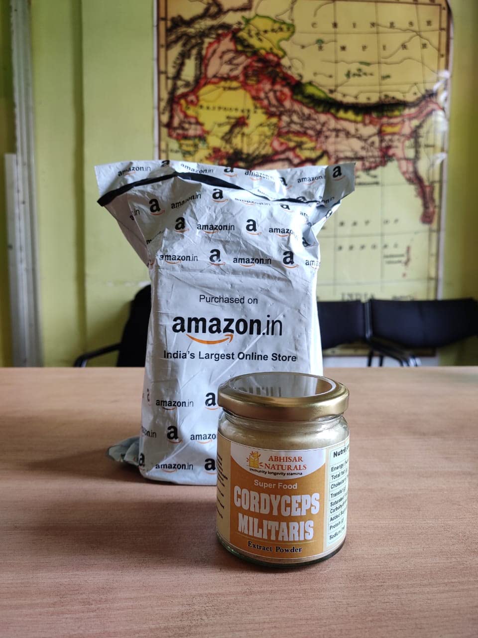CORDYCEPS MILITARIS keedajadi 10 GRAM : Amazon.in: Health & Personal Care