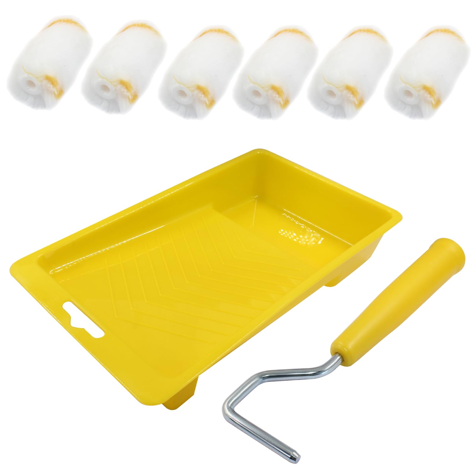 Litoexpe 2 Inch Paint Roller, Mini Paint Roller Kit (Including 6 Ultra ...