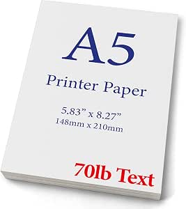 Desktop Publishing Supplies Premium A5 (8.3"x 5.83") Printer Paper ...