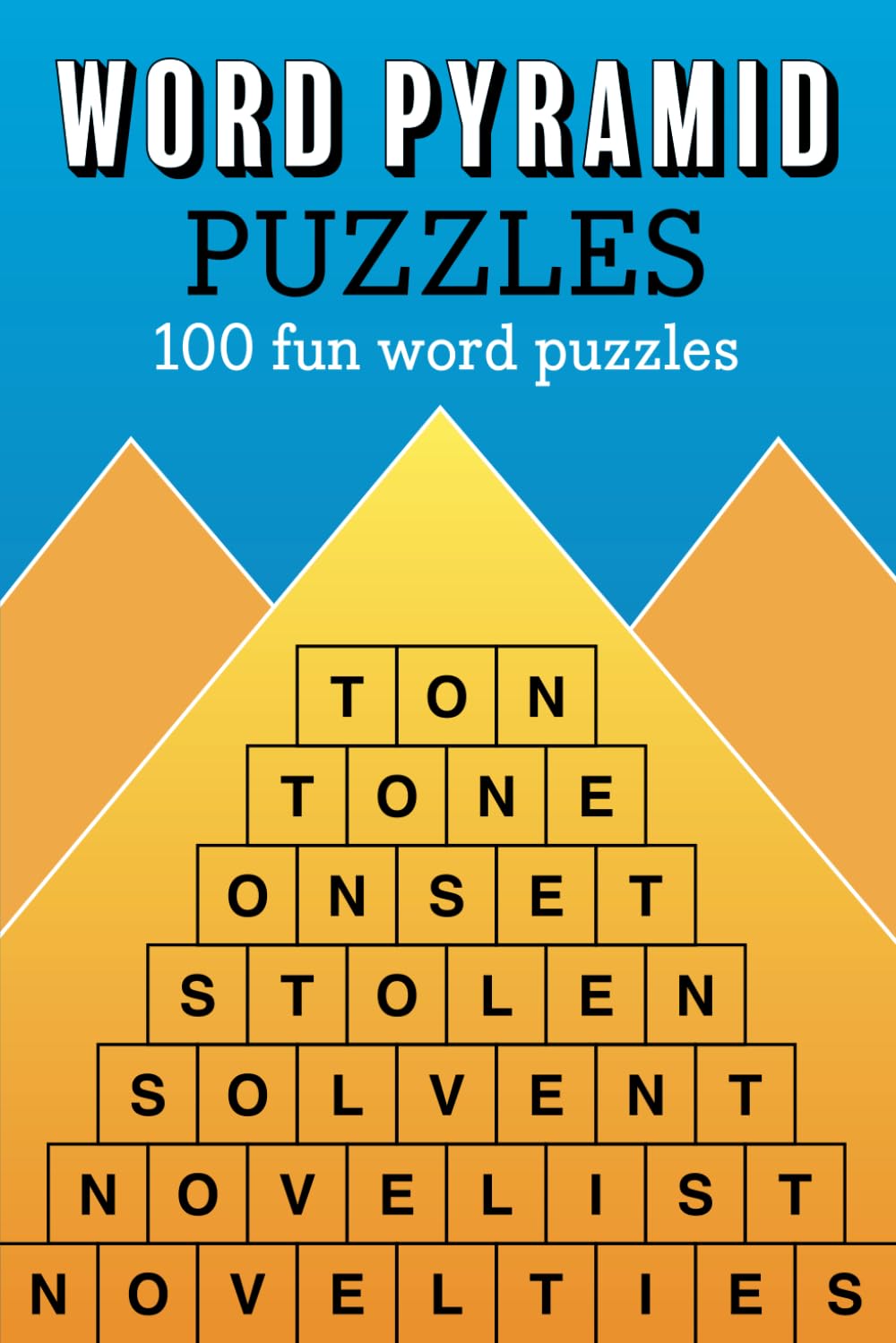 Word Pyramid Puzzles: 100 fun word puzzles: Amazon.co.uk: Media ...