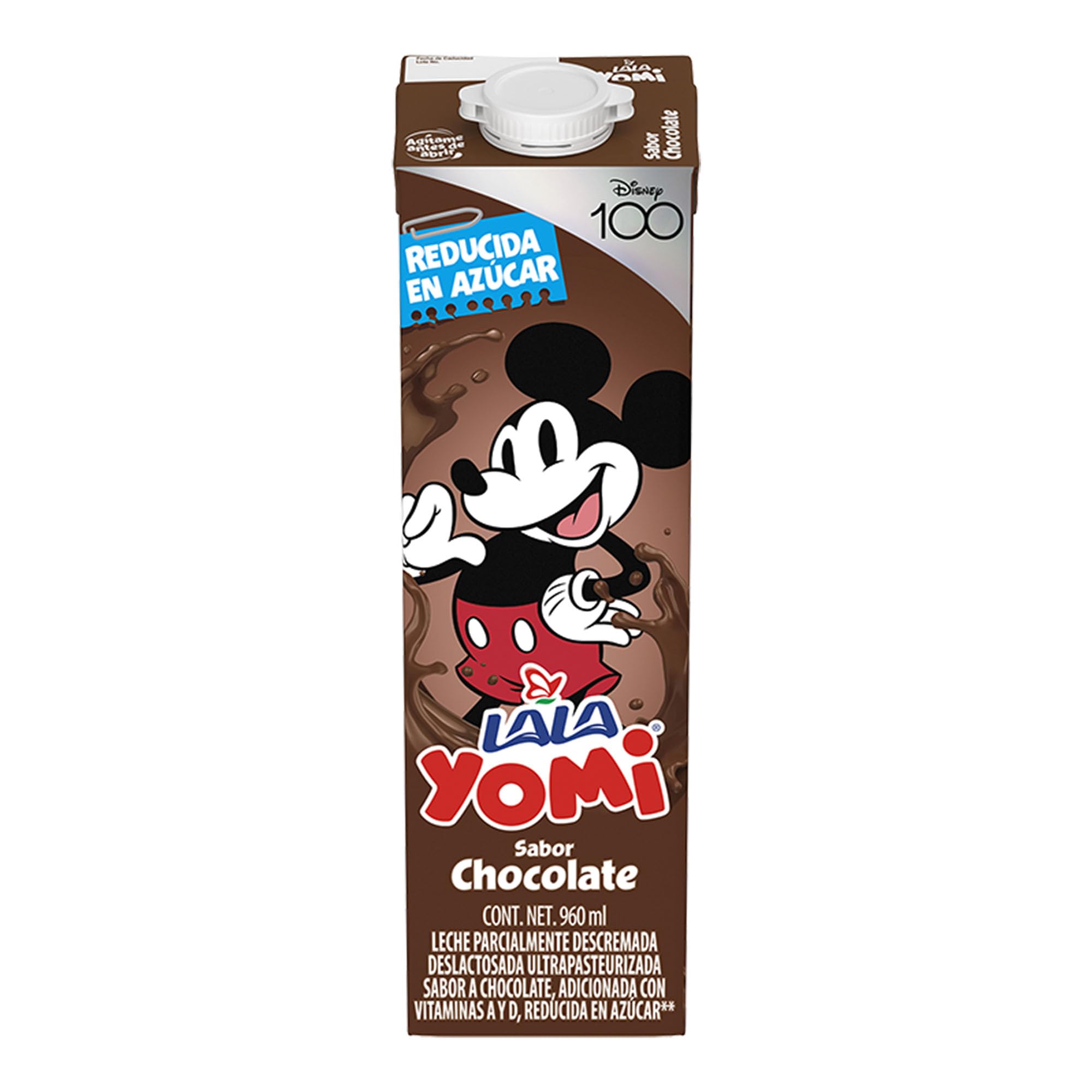 Lala Yomi leche sabor chocolate parcialmente descremada, deslactosada y ...