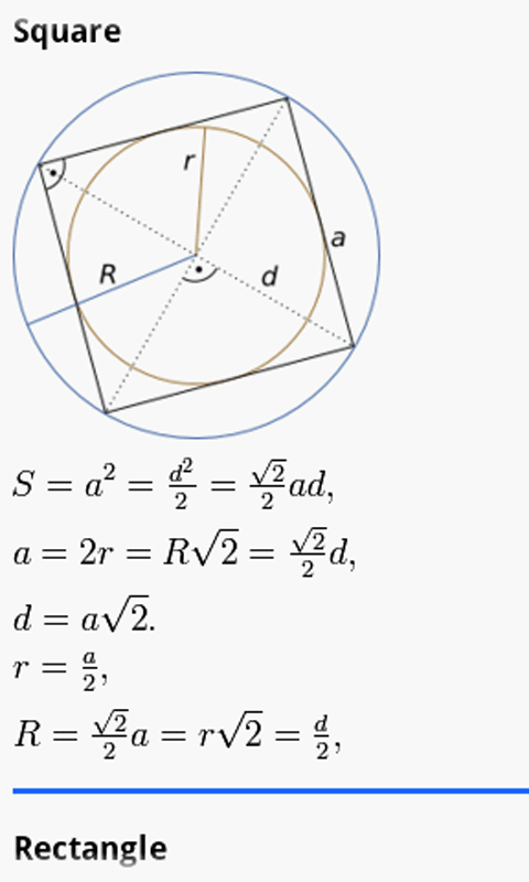 Math Formulas:Amazon.ca:Appstore for Android