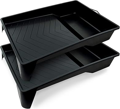 Amazon.com: Precision Defined Paint Trays 9-Inch, Paint Roller Trays ...