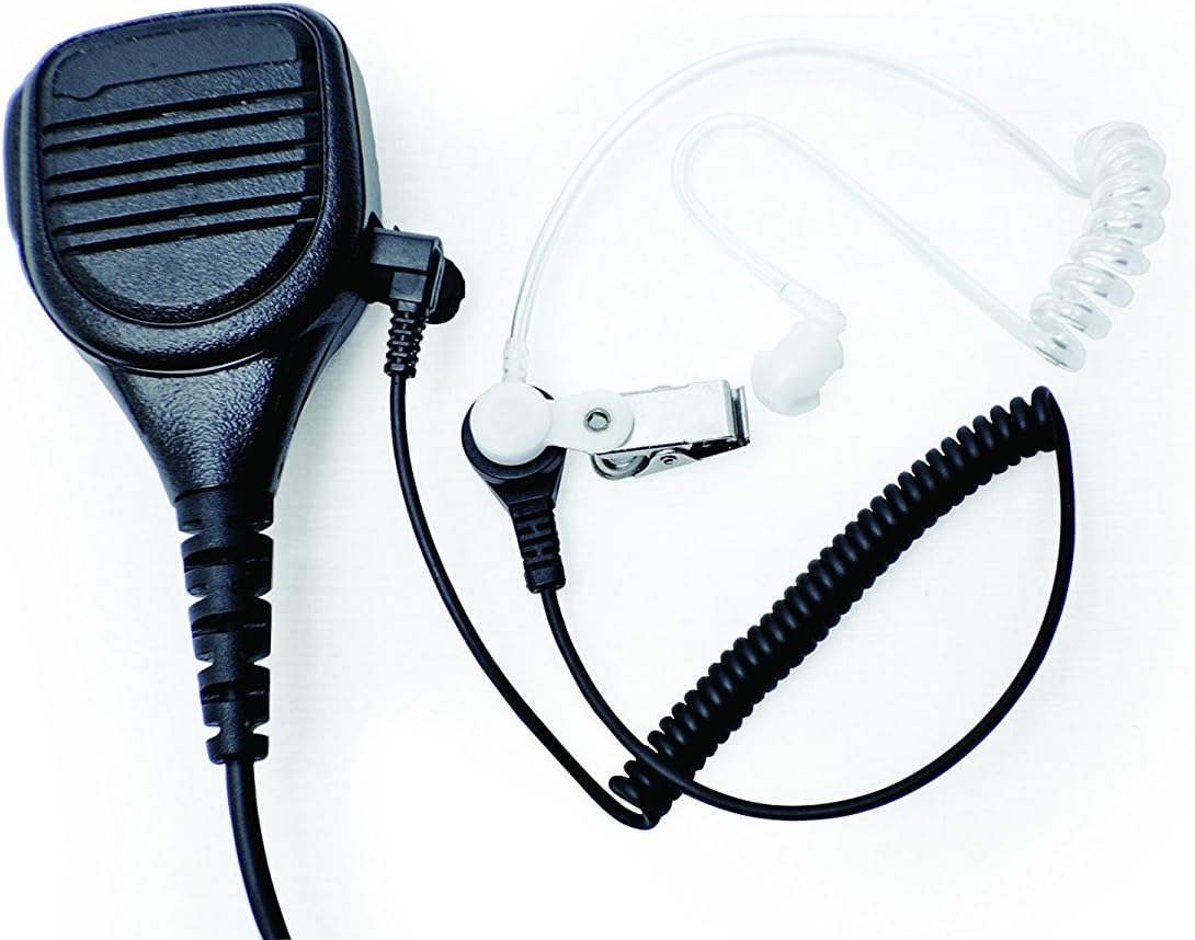 Amazon.com: Midland® BA4 Handheld/Wearable Speaker Microphone with Push ...