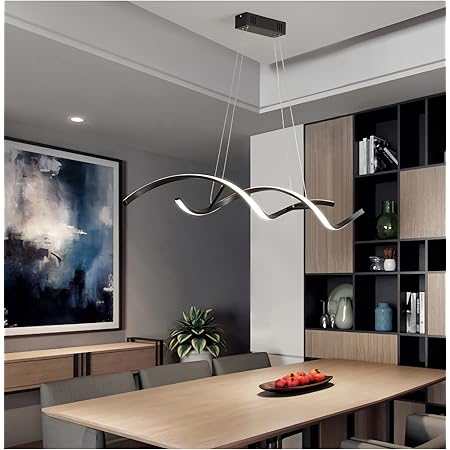 LED lampada a sospensione moderna Lampadari Dimmerabile con Telecomando ...