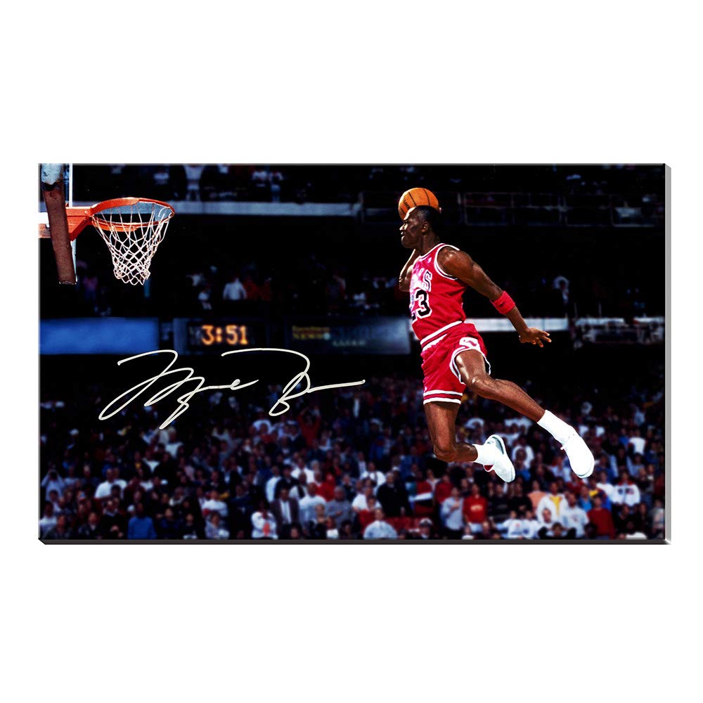 Poster Di Michael Jordan Wings Incorniciato