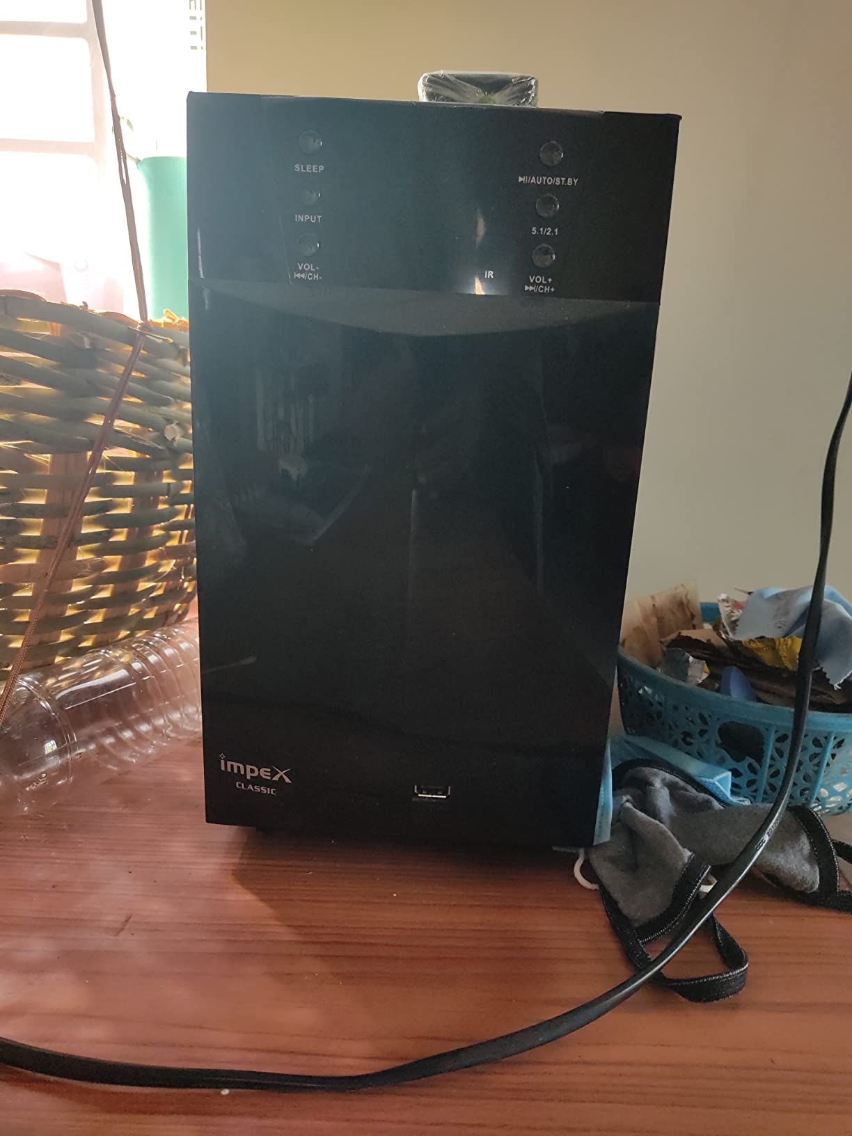 Impex Classic 45 Watts 5.1 Channel Multimedia Speaker System with USB ...