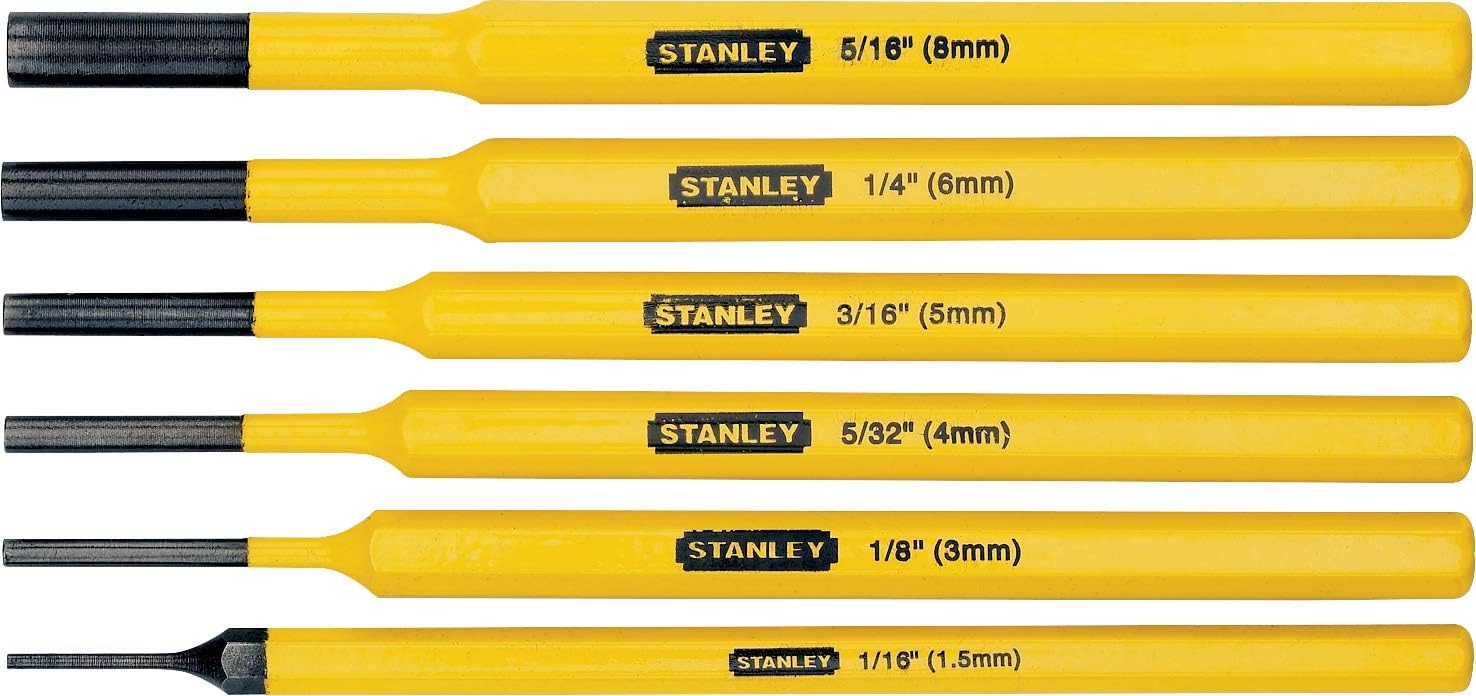 Stanley 16-226 6 Piece Punch Kit : Amazon.co.uk: DIY & Tools