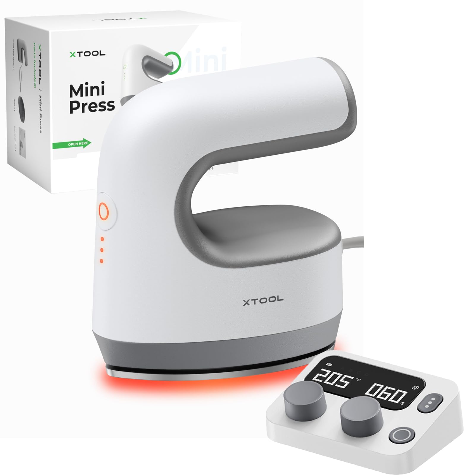 Amazon.com: xTool Mini Heat Press Machine with Smart Control Pod ...
