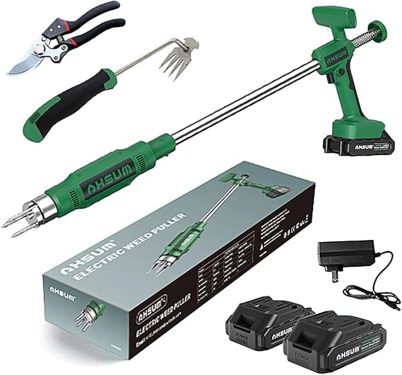 Amazon.com : AHSUM Electric Weed Puller - Efficient Stand Up Weed ...