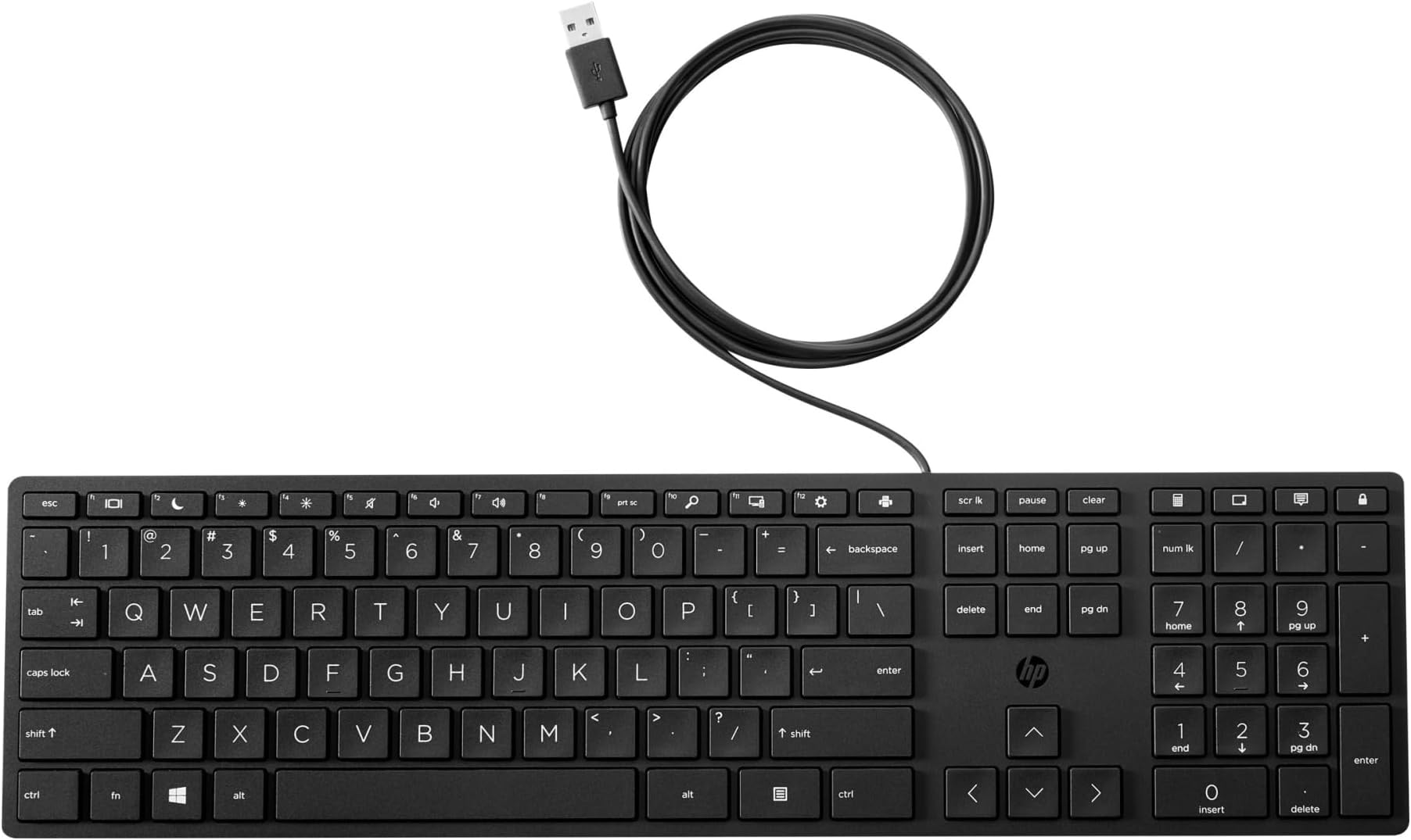 Amazon.com: HP 125 Wired Keyboard : Electronics