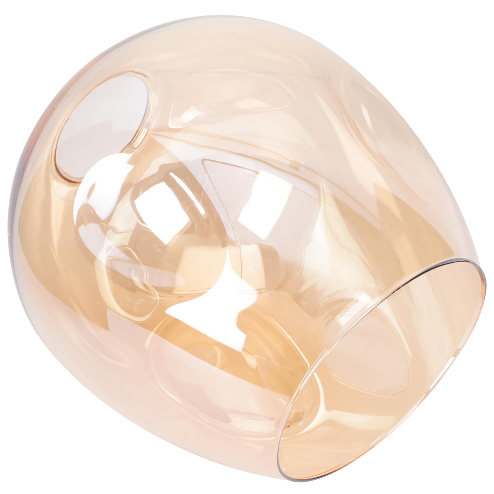 Round Globe Shade Wine Glass Lamp Shade Replacement: Modern Glass ...