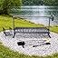 Iron Argentinian Style Santa Maria Grill - V Angle - (Santa Maria Grill ...