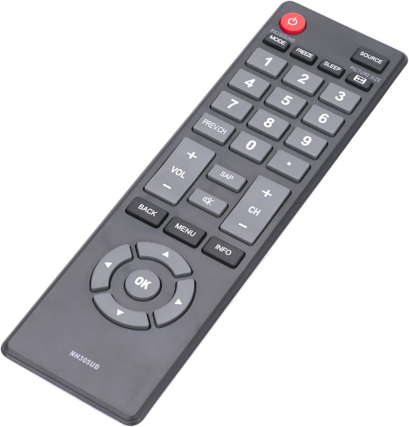 Amazon.com: NH305UD Remote Control Replace Compatible with Emerson TV ...
