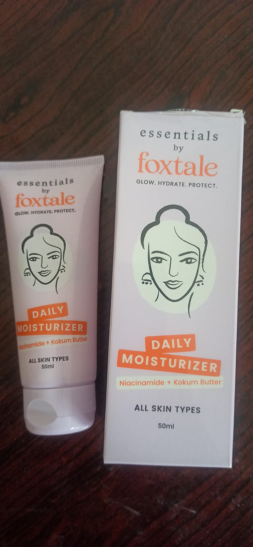 Foxtale Nourishing Face Moisturizer - (Pack of 2) with Niacinamide for ...